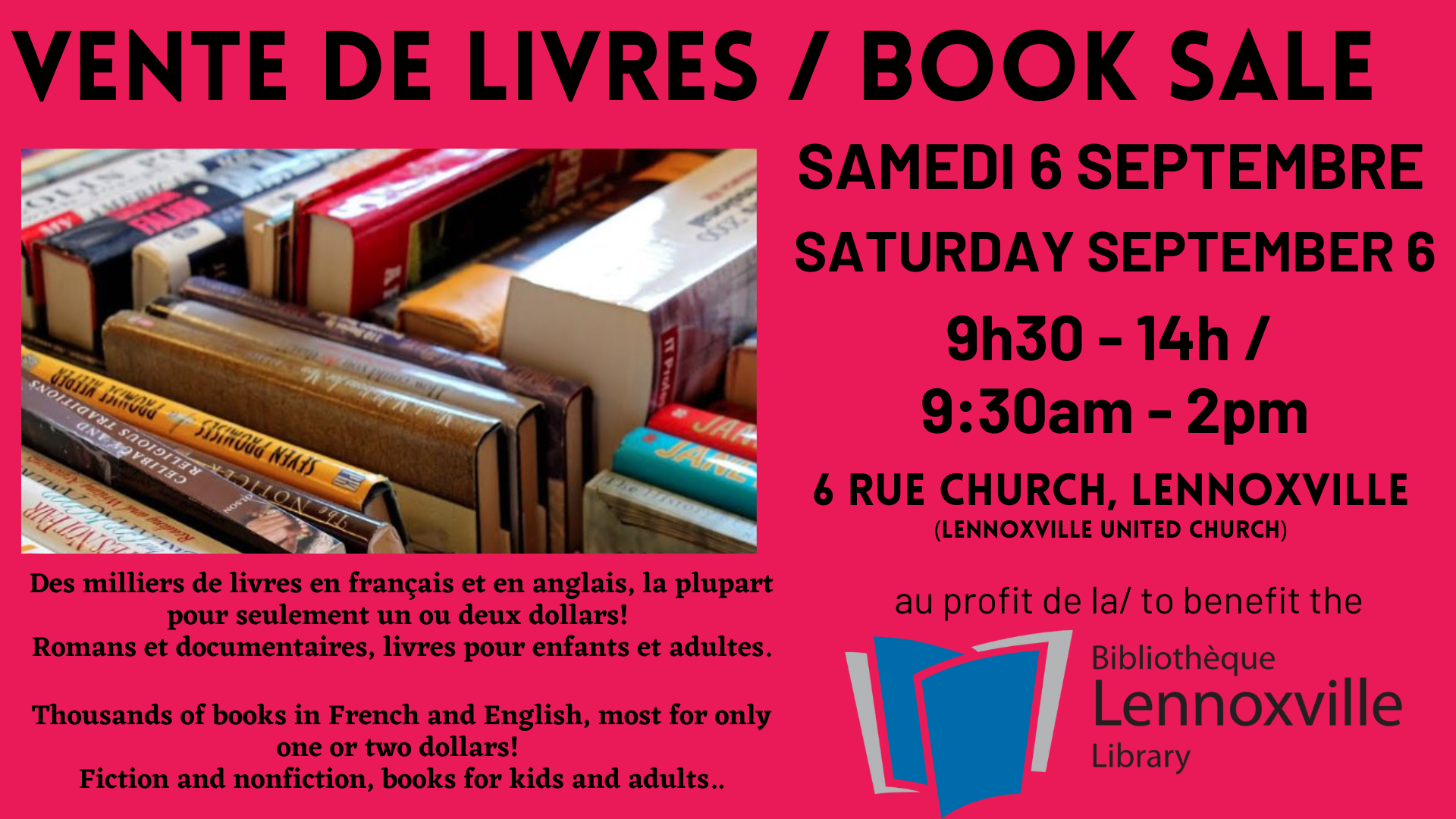 Bibliothèque Lennoxville Library